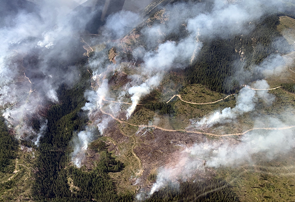 Mount Docking Is Now A Wildfire Of Note Columbia Valley Cranbrook